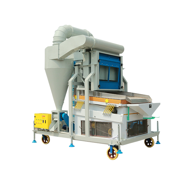 China Grain Paddy Rice Wheat Destoner Machine with double Air Screen ...